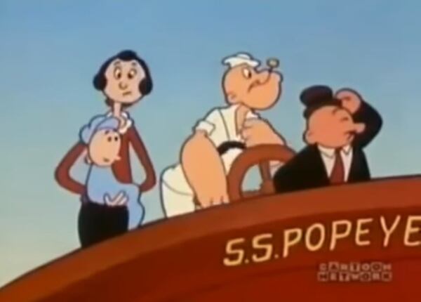 (Video) Popeye cambia malos hábitos, regresa sin pipa y cultiva sus ...