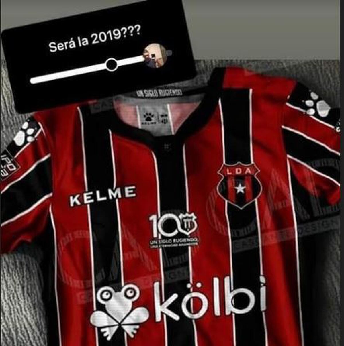 ¿Es esta la camisa del centenario de la Liga? - La Teja