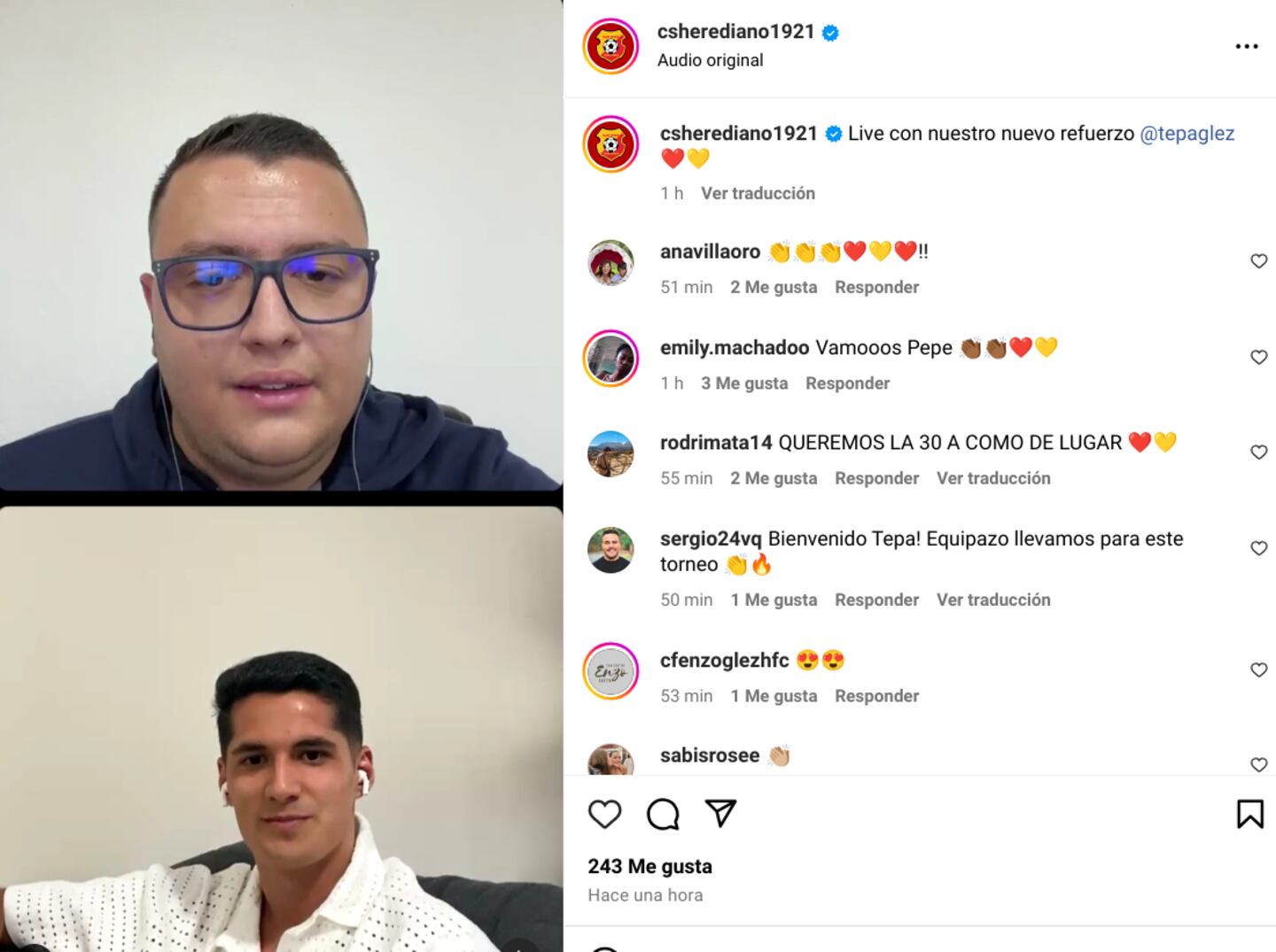 José “Tepa” González, nuevo refuerzo de Herediano, cuenta su historia ...