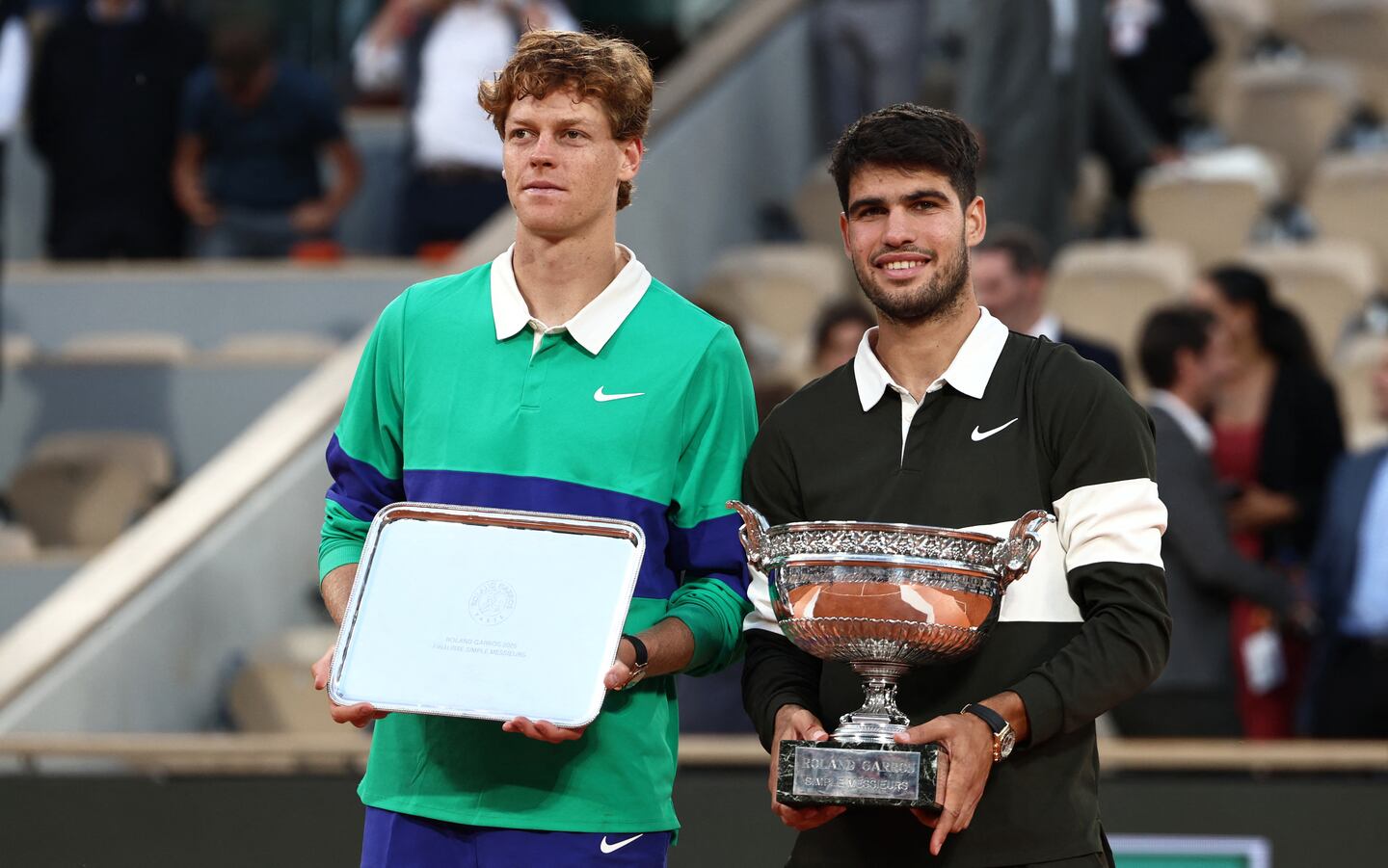 Carlos Alcaraz vence a Jannik Sinner en el partido más largo de la historia en Roland Garros ...