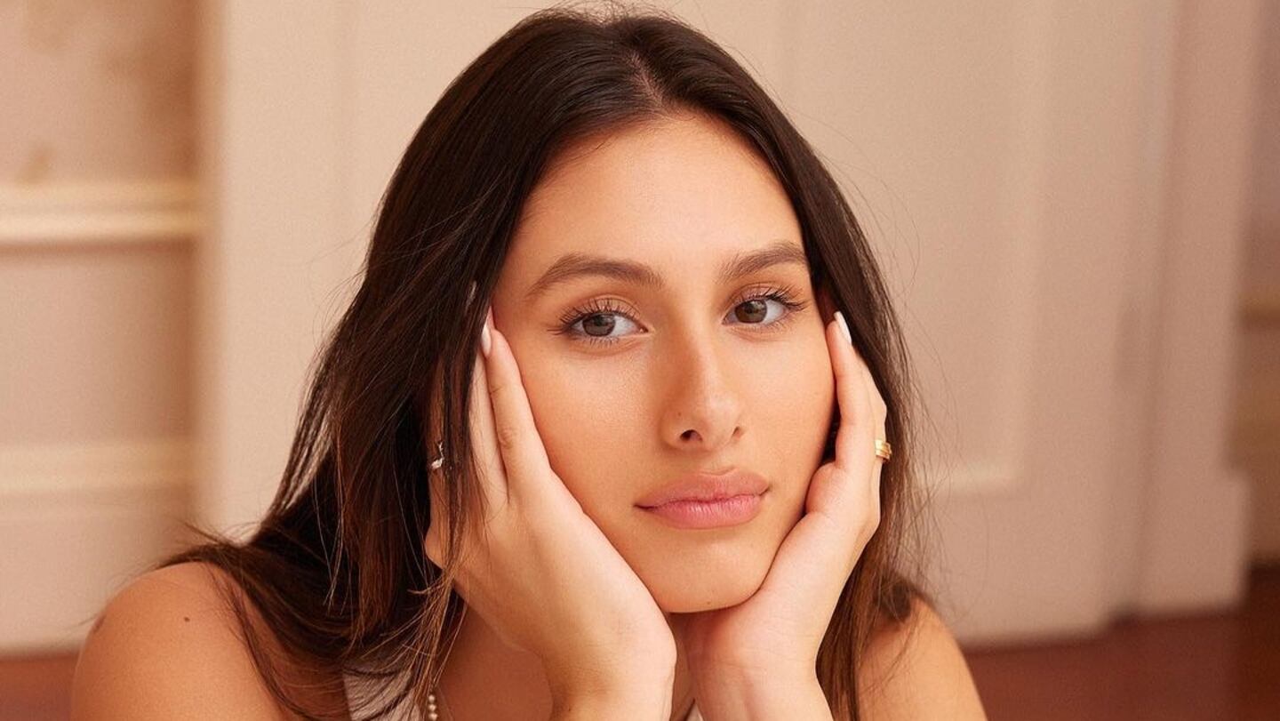 Fátima Pinto hizo llorar a alguien muy especial al mostrarle su más reciente video | La Teja