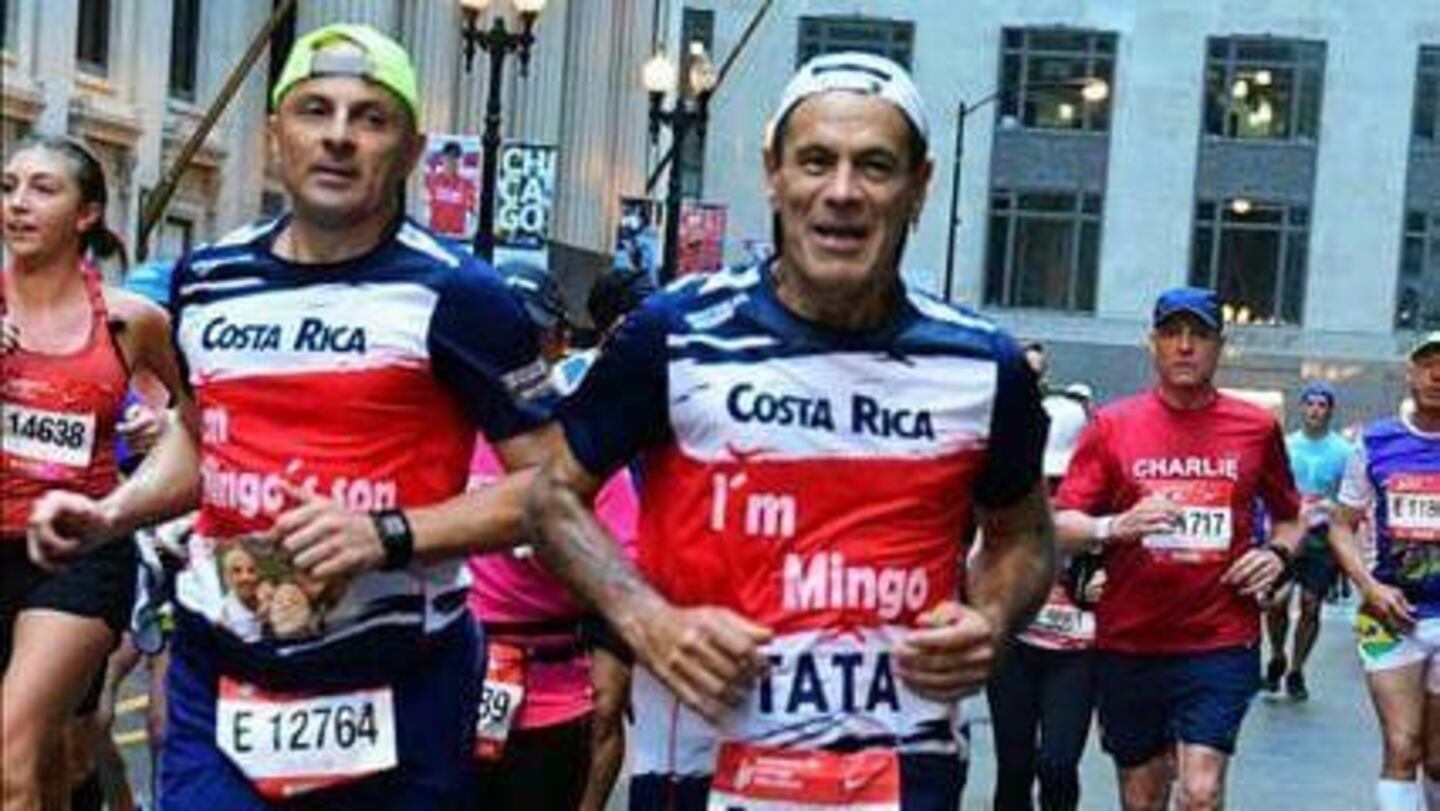 ¿Cómo logra don Javier Román seguir corriendo maratones a los 79 años ...