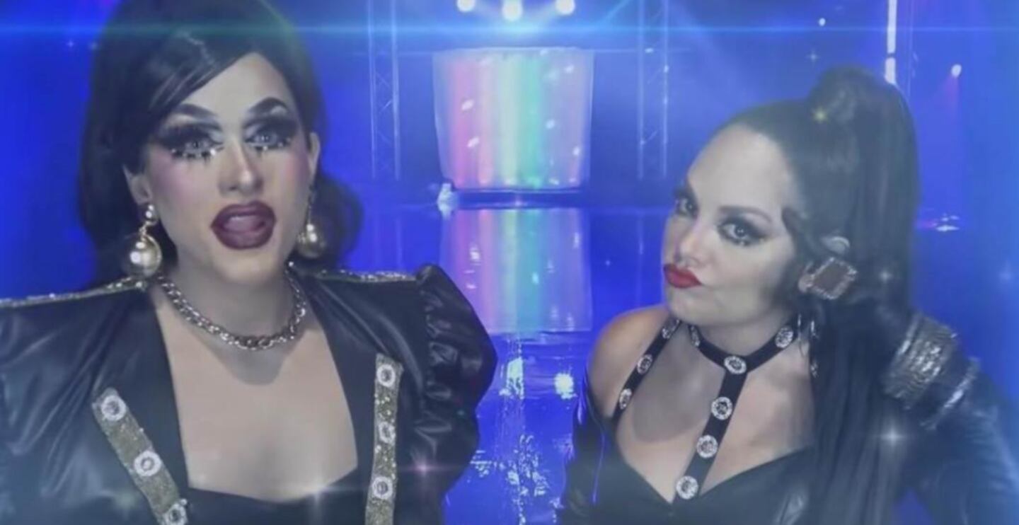 Seguidores critican a cantante Tatiana por salir en video con una drag ...