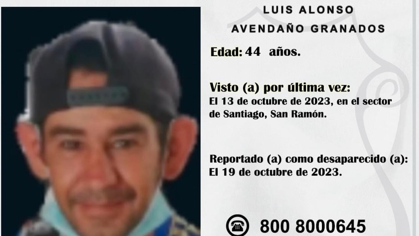 ¿Dónde estás Luis Alonso? Familia busca desesperadamente a joven con ...