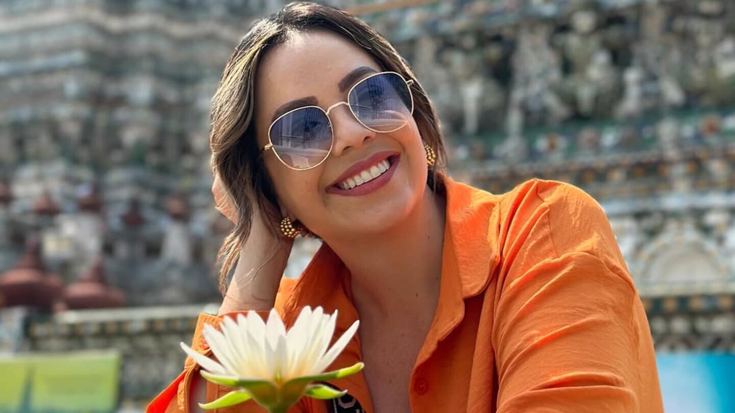 Janeth García derrocha amor con su galán a miles de kilómetros de Costa ...