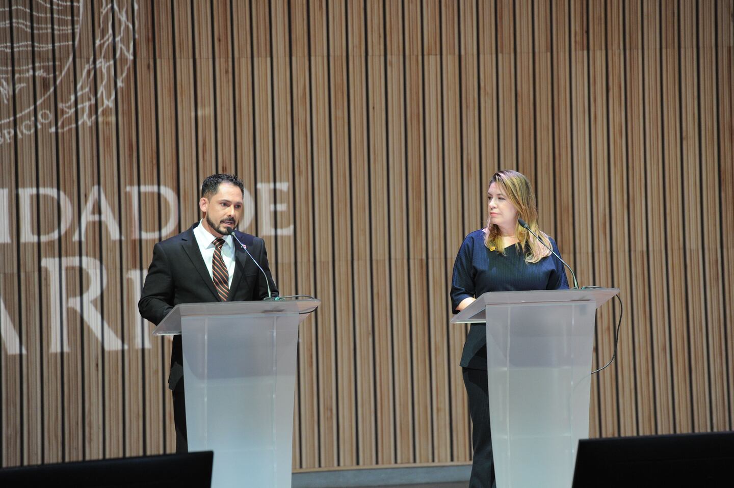 Ronny Castillo y Claudia Dobles chocan por seguridad ciudadana en ...