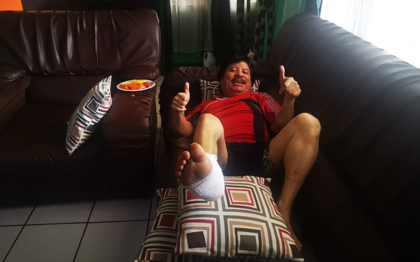 Carlos Ramos el Porcionzón: “Ya por fin estoy en mi casa, me están ...