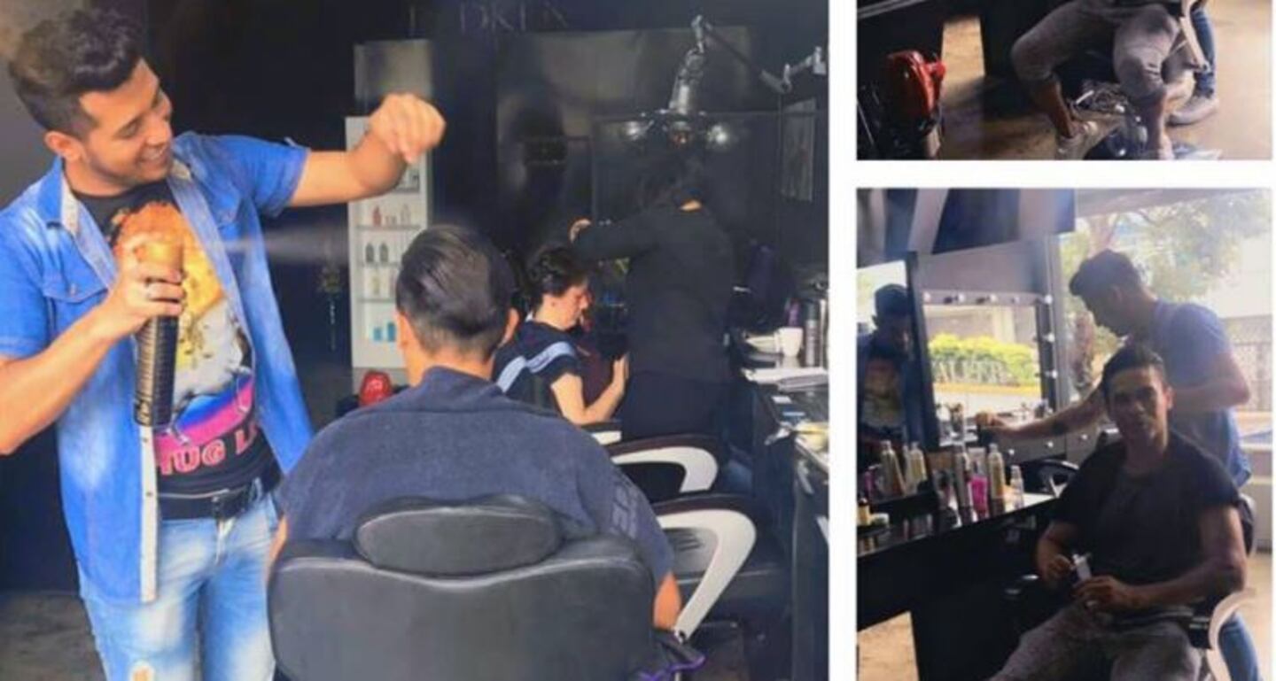 ¡Pélese como un rey! Paté Centeno abre salón de belleza | La Teja