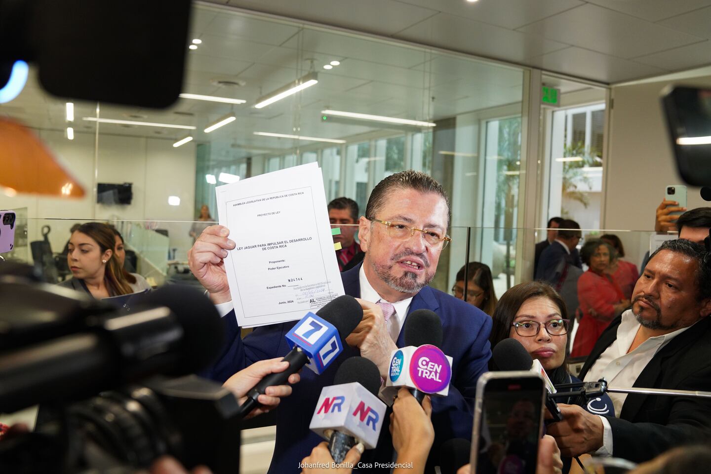 El jaguar de Rodrigo Chaves se convirtió en un villano este 2024 | La Teja