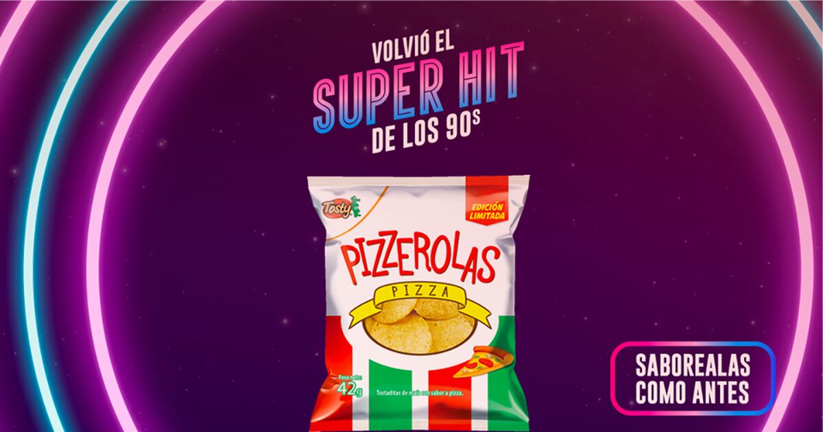 Regresan las Pizzerolas tras 20 años fuera del mercado - La Teja